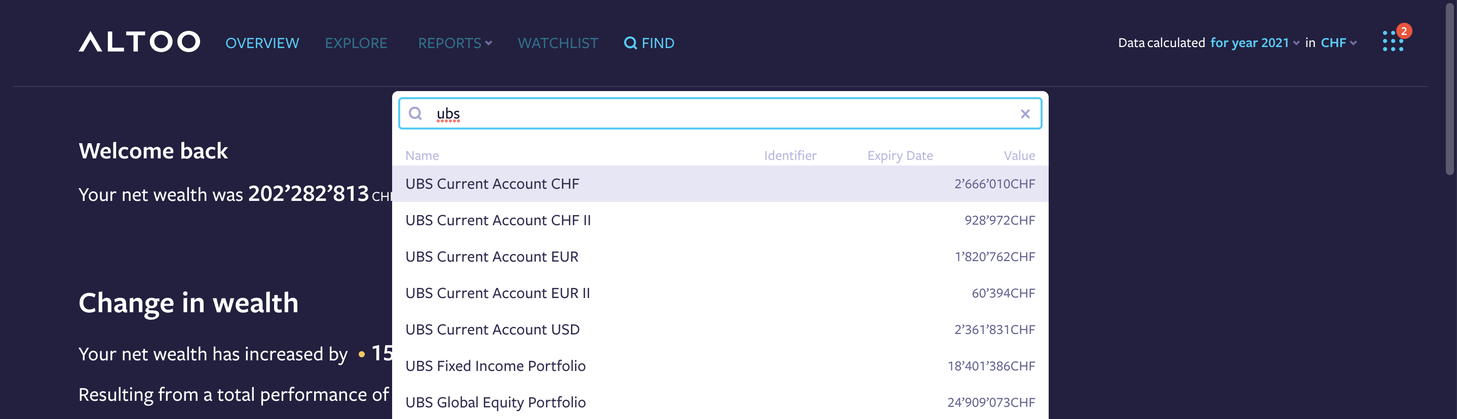Top navigation | docs.altoo.io